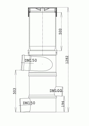 WISY Rainwater Filter WFF 150 with extension tube | Gemgate Limited